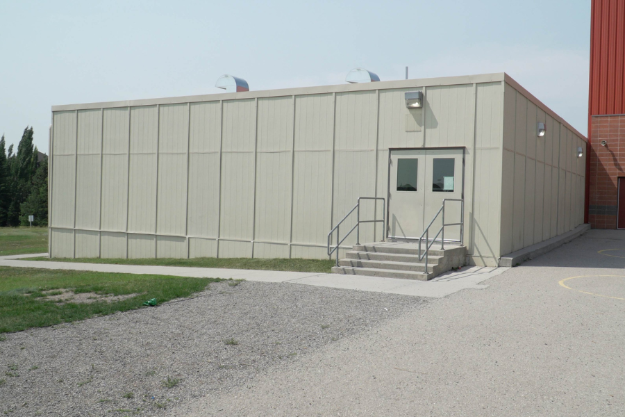 Modular Demolition at Colonel Walker School - Colonel Walker School